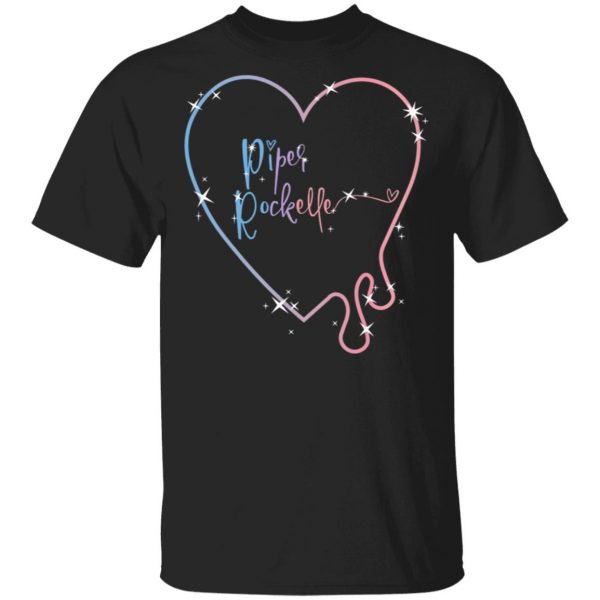 Piper Rockelle Merch Drippy Heart Tee - Merchip8