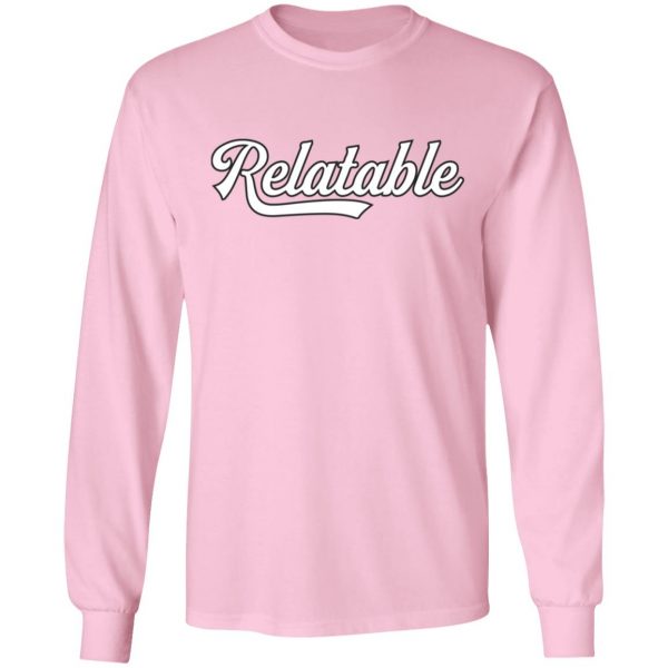 Brent Rivera Merch Relatable Light Pink Hoodie - Merchip8