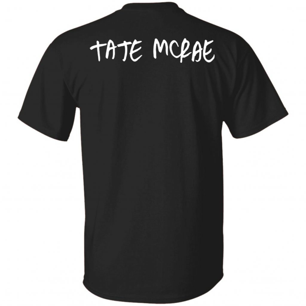 Tate Mcrae Merch Caution Hoodie Black - Merchip8