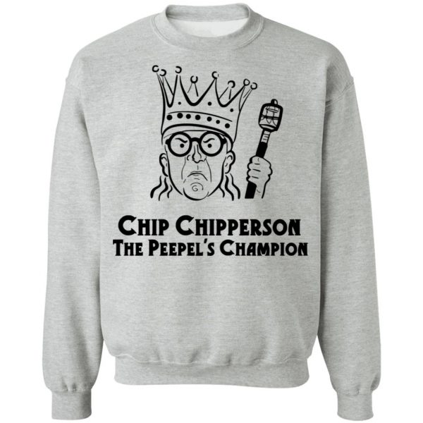 Chip Chipperson Merch Chip Chipperson The Peepel's Champion White Shirt ...