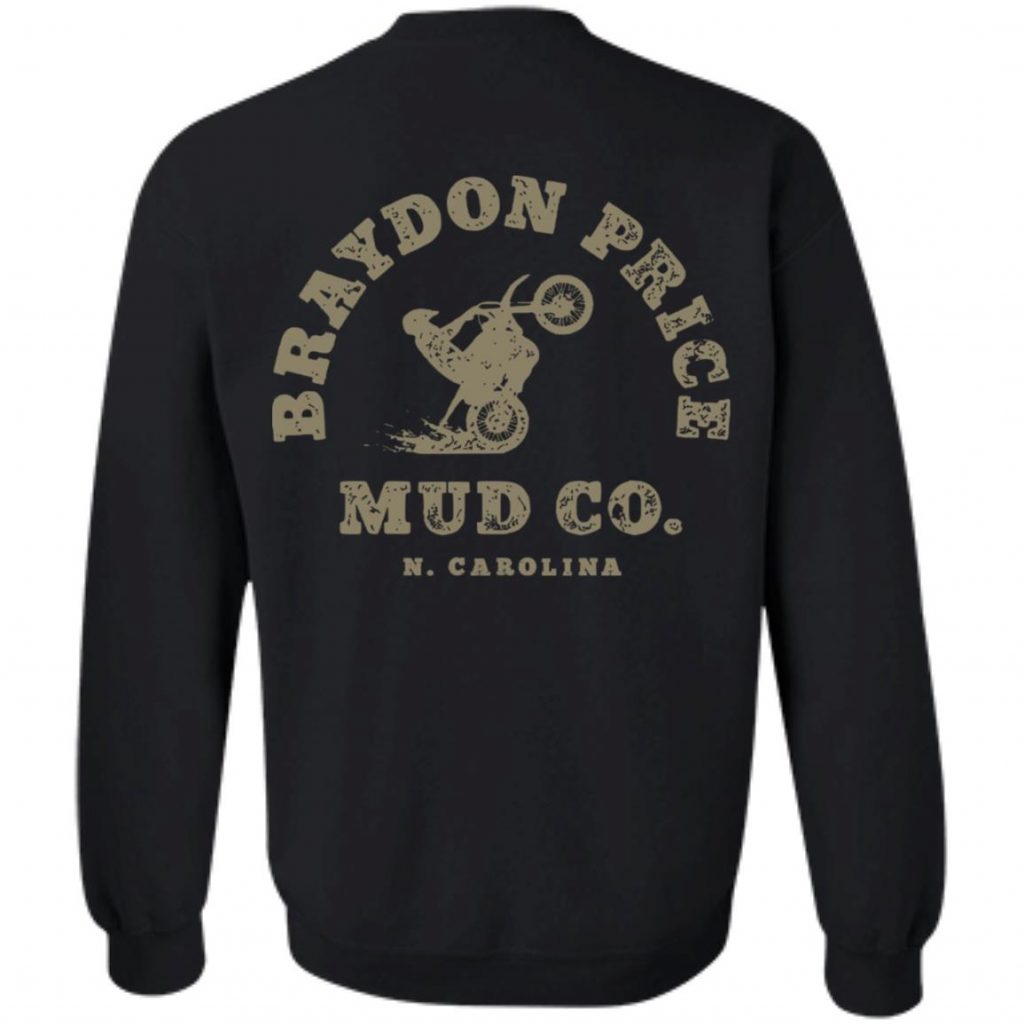 Braydon Price Merch Black Mud Co T-Shirt - Merchip8