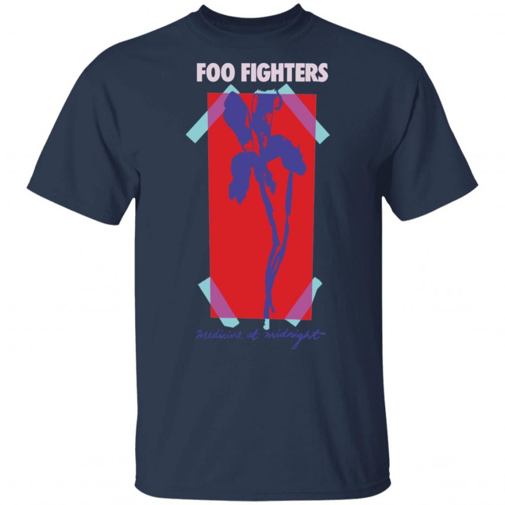 Foo Fighters Merch Flower Tee - Merchip8