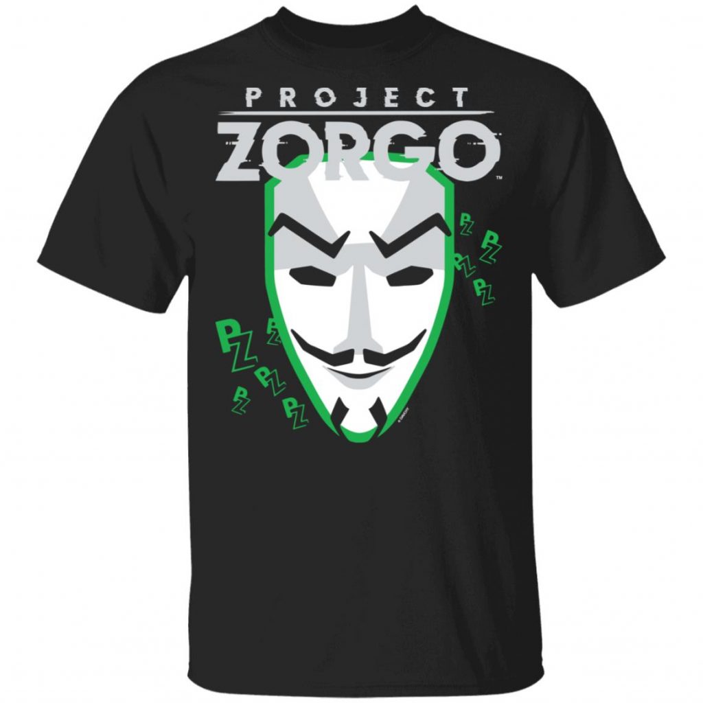 Chad Wild Clay Merch Project Zorgo Short Sleeve Black T-Shirt - Merchip8