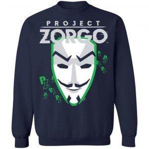 Chad Wild Clay Merch Project Zorgo Short Sleeve Black T-Shirt - Merchip8