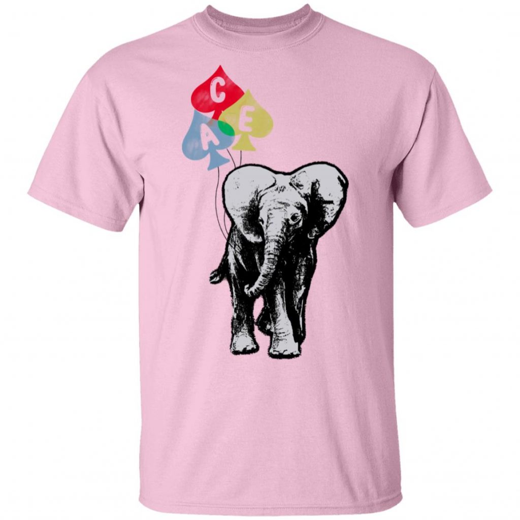 Ace Family Merch Yellow Elephant Hoodie - Merchip8