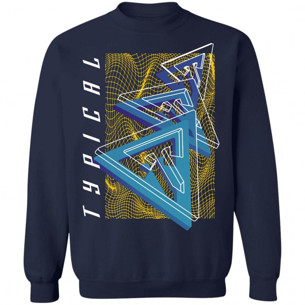 Typical Gamer Merch Oscillation Long Sleeve Tee - Merchip8